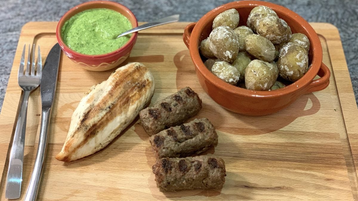 Mojo verde Rezept - grüne kanarische Sauce selber machen